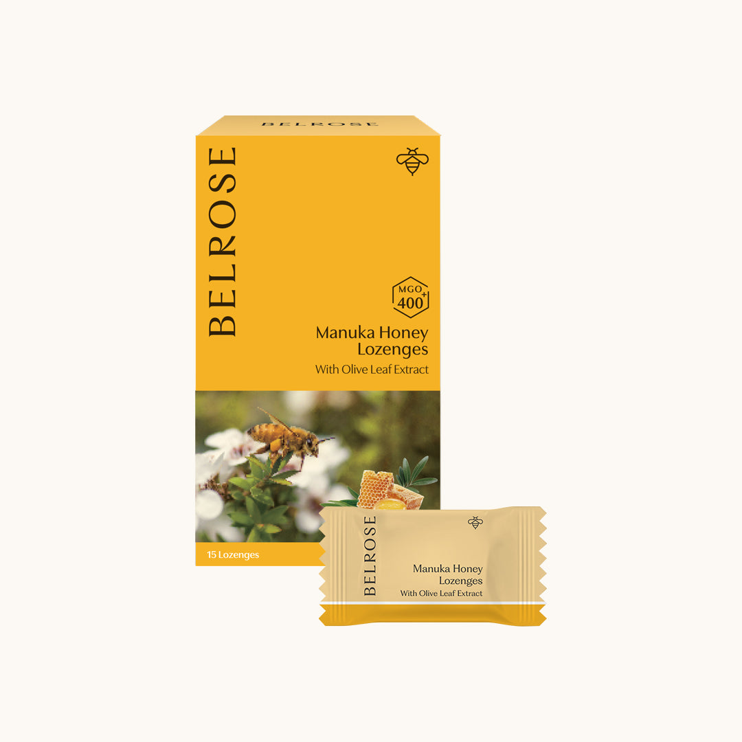 Manuka Honey Lozenges with Olive Leaf Extract - 15 Lozenges – belroseau