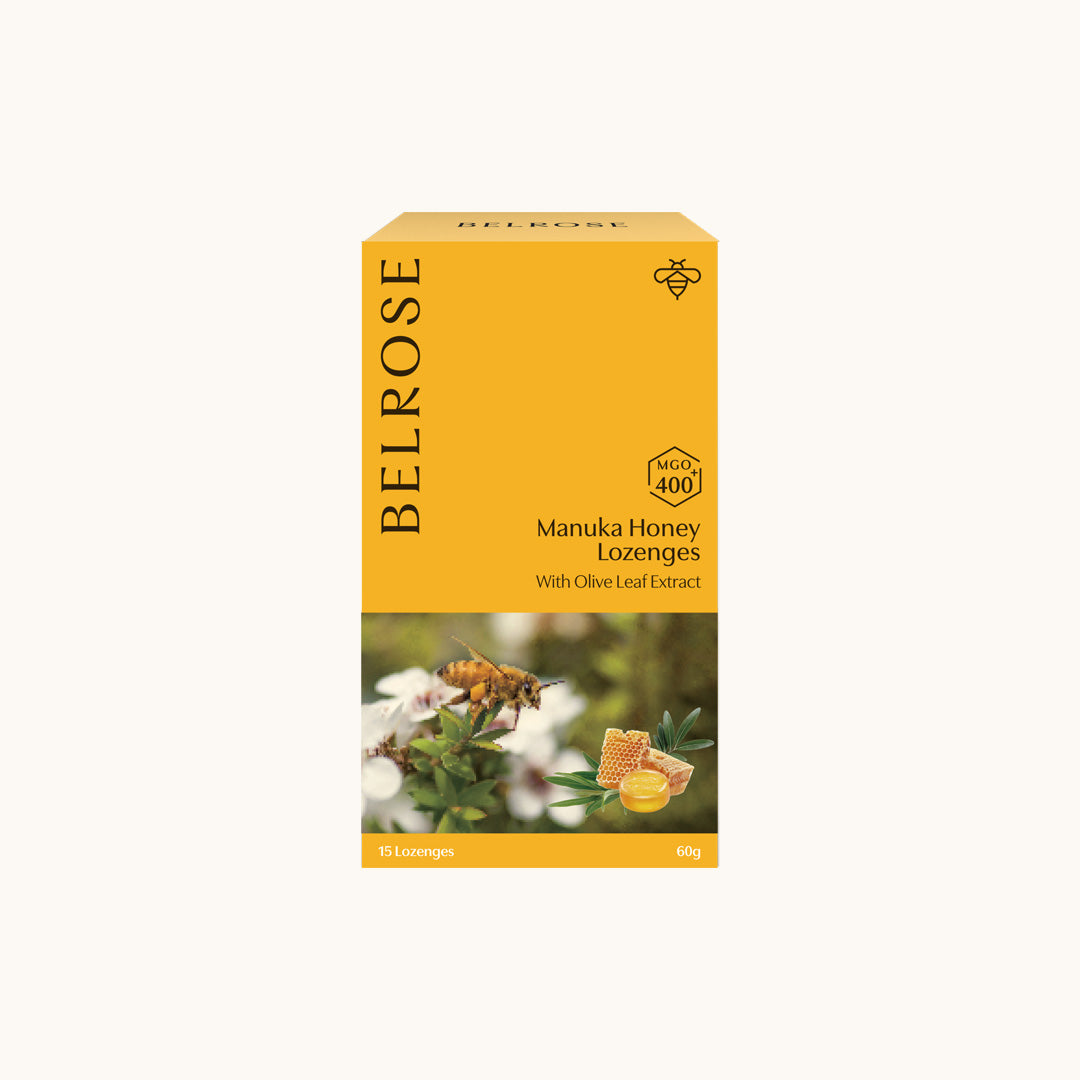 Manuka Honey Lozenges with Olive Leaf Extract - 15 Lozenges – belroseau