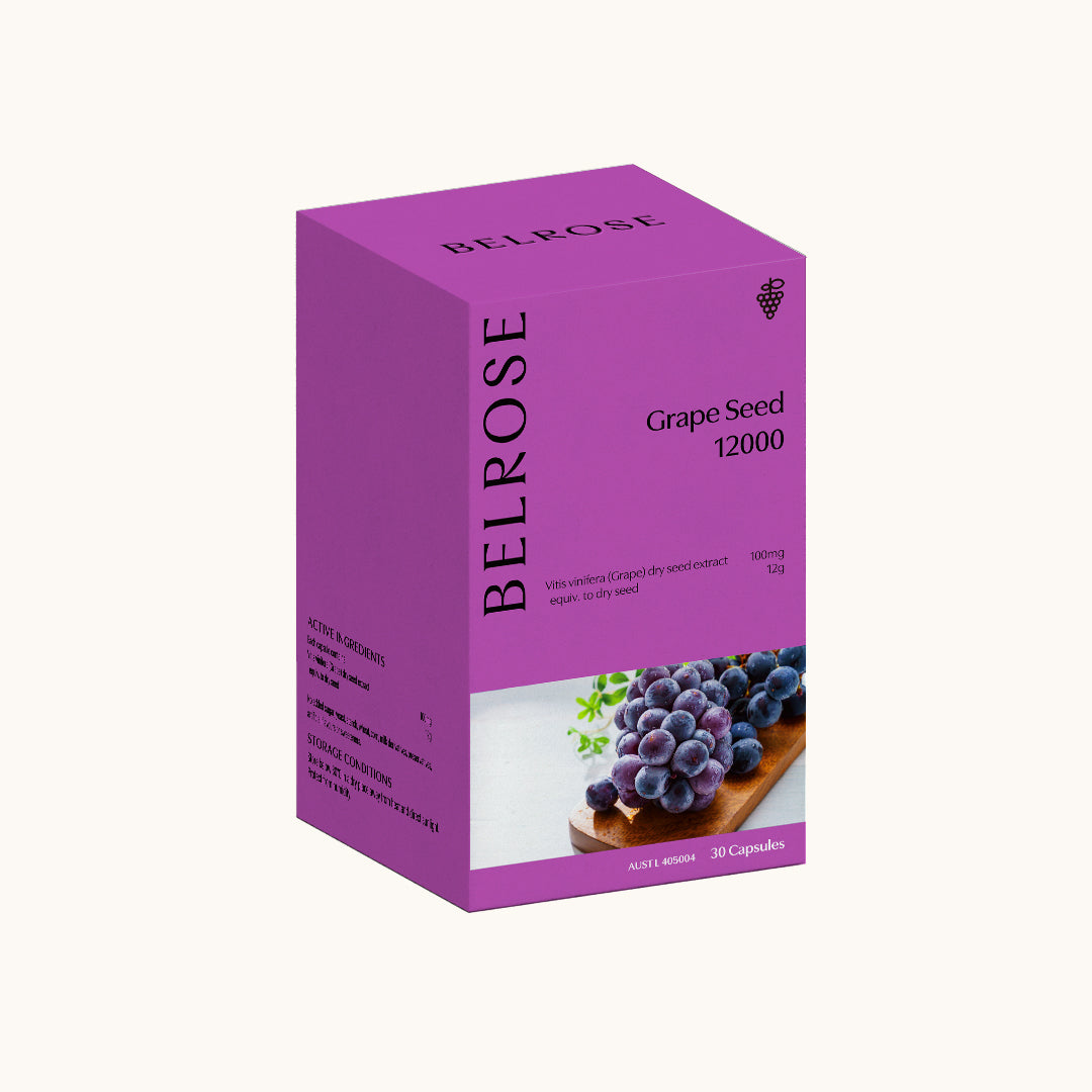 Grape Seed 12000 - 30 Capsules – belroseau